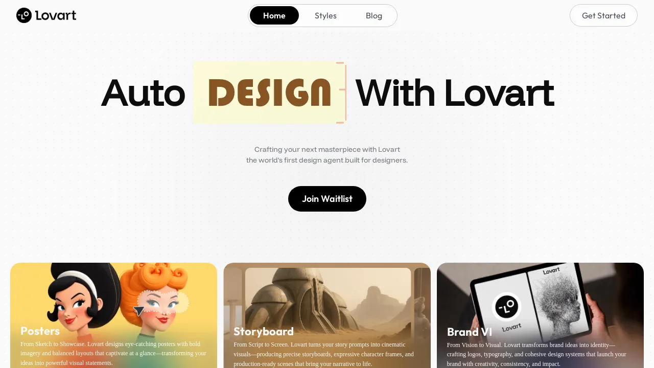 Lovart-AI Design Agent - BestofAI